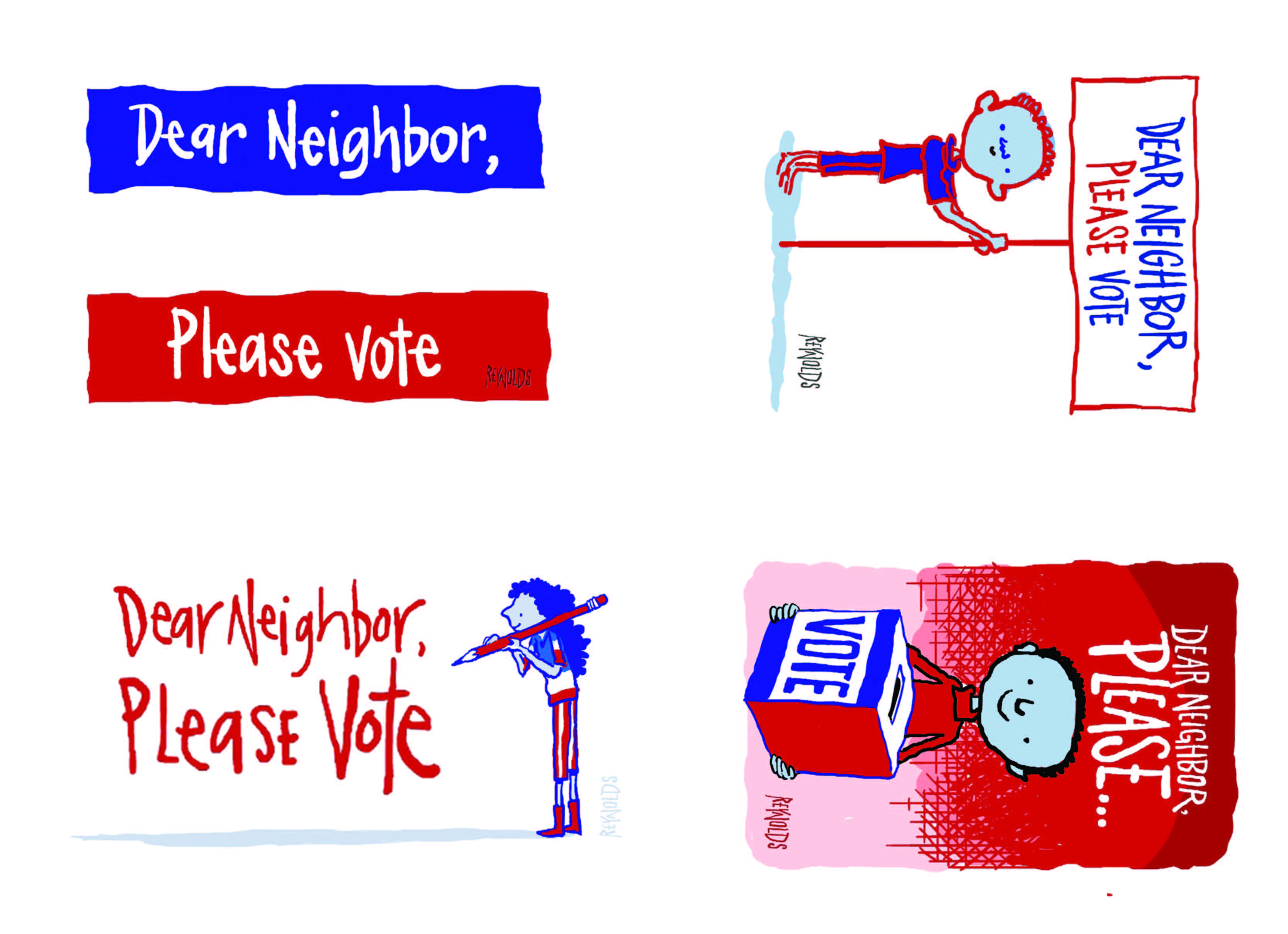 Print Postcards – Raising Our Voices